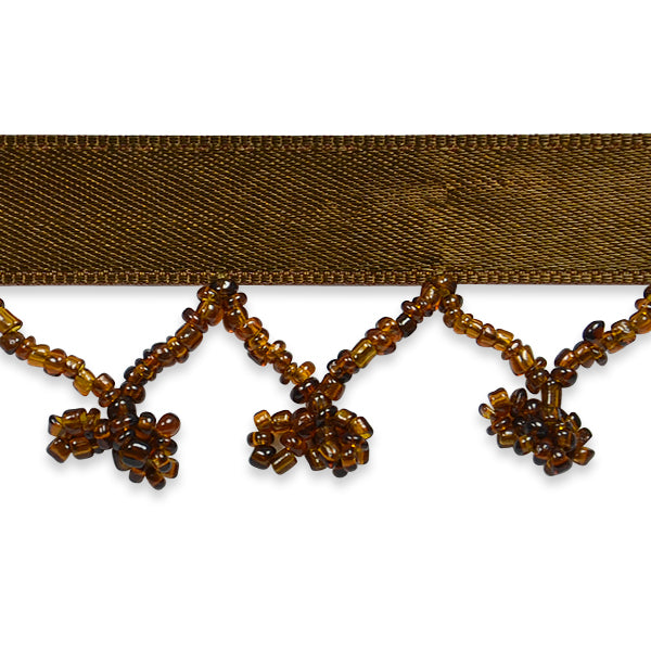 Conso 1 1/2" Beaded Y Fringe W /Tied Bow Trim (Sold by the Yard) – Expo ...