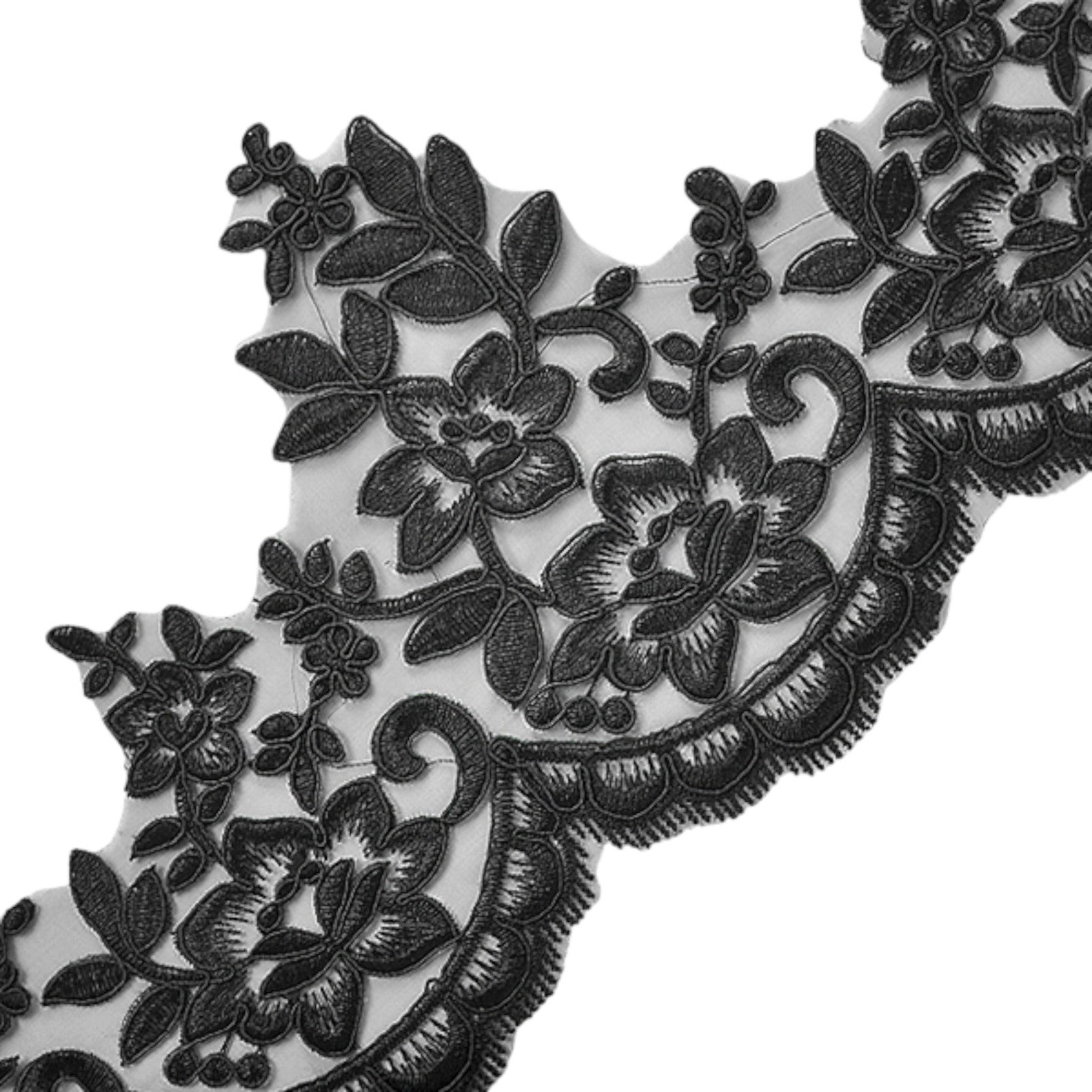Brenda 7 1/2" Polyester Embroidered Lace Trim (Sold by the Yard) – Expo ...