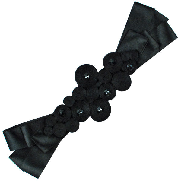 Rolled Ribbon Bow Applique/Patch – Expo International Inc